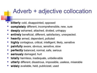 Presentation for collocation | PPTX