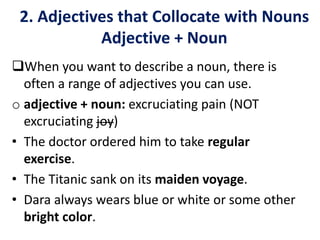 Presentation for collocation | PPTX