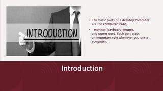 Presentation for computer | PPTX | Computer Peripherals | Computing