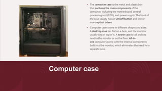 Presentation for computer | PPTX | Computer Peripherals | Computing