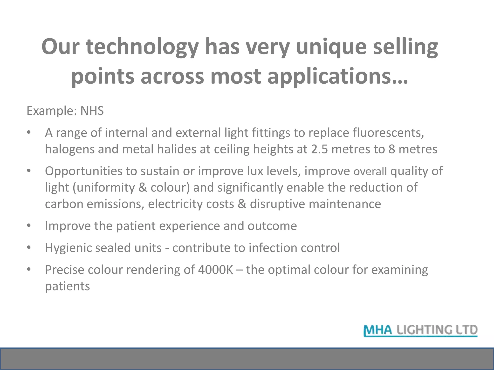 Introduction to MHA Lighting | PPTX