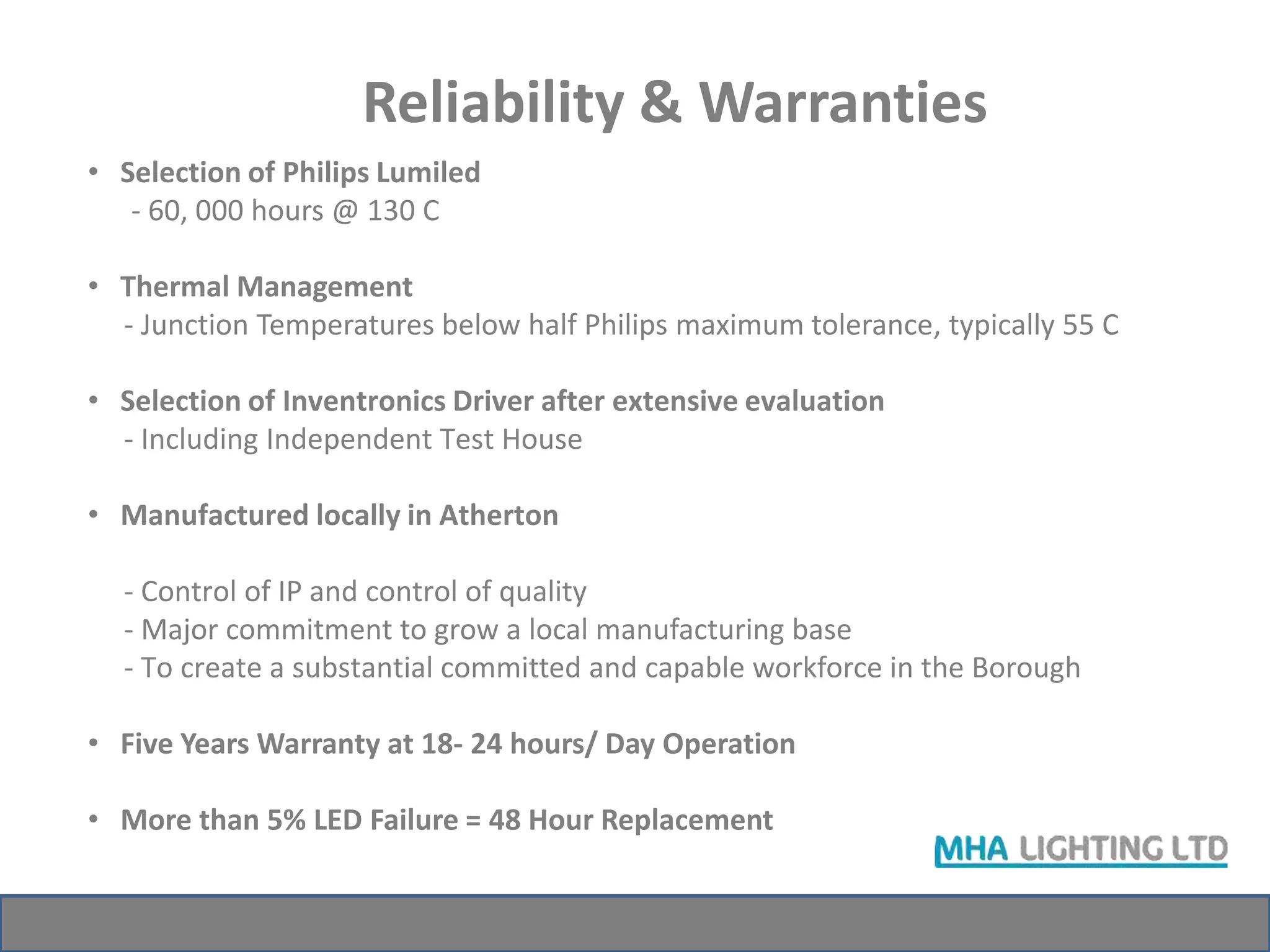 Introduction to MHA Lighting | PPTX