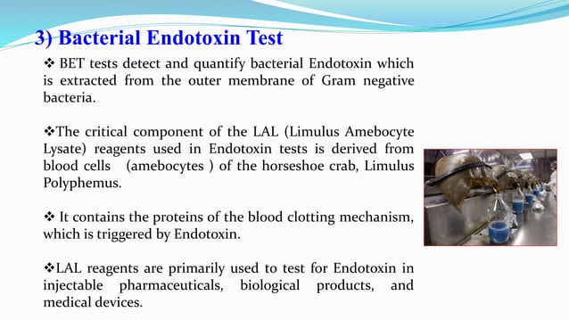 Microbial analysis of water system and endotoxin estimation | PPTX ...