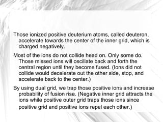 Presentation for deuterium and fusion theory | ODP