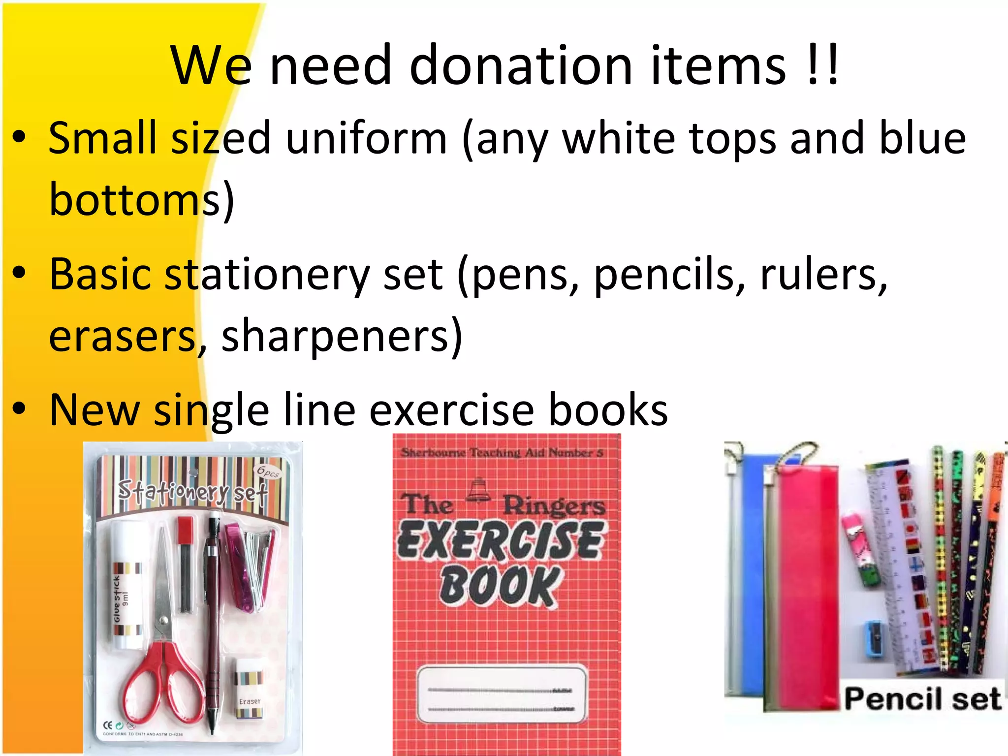 Donation Presentation | PPT