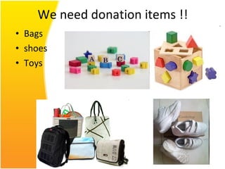 Donation Presentation | PPT