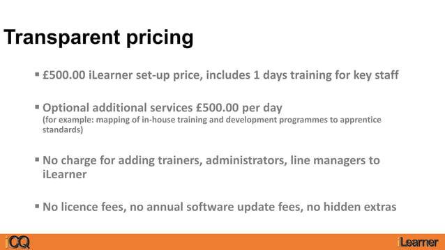 Apprenticeship Standards: iCQ | PPTX