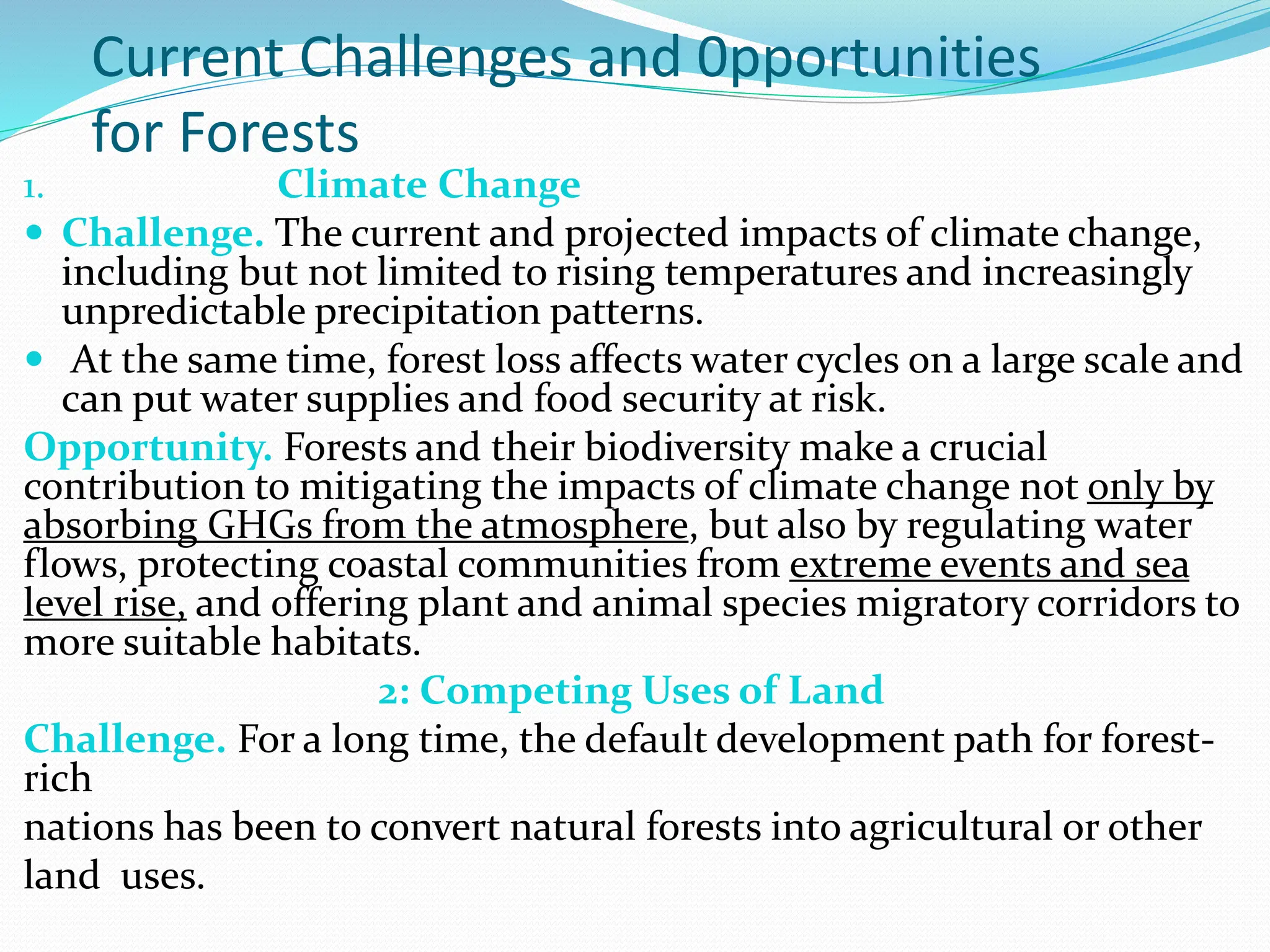 world bank Forest Action Plan | PPTX