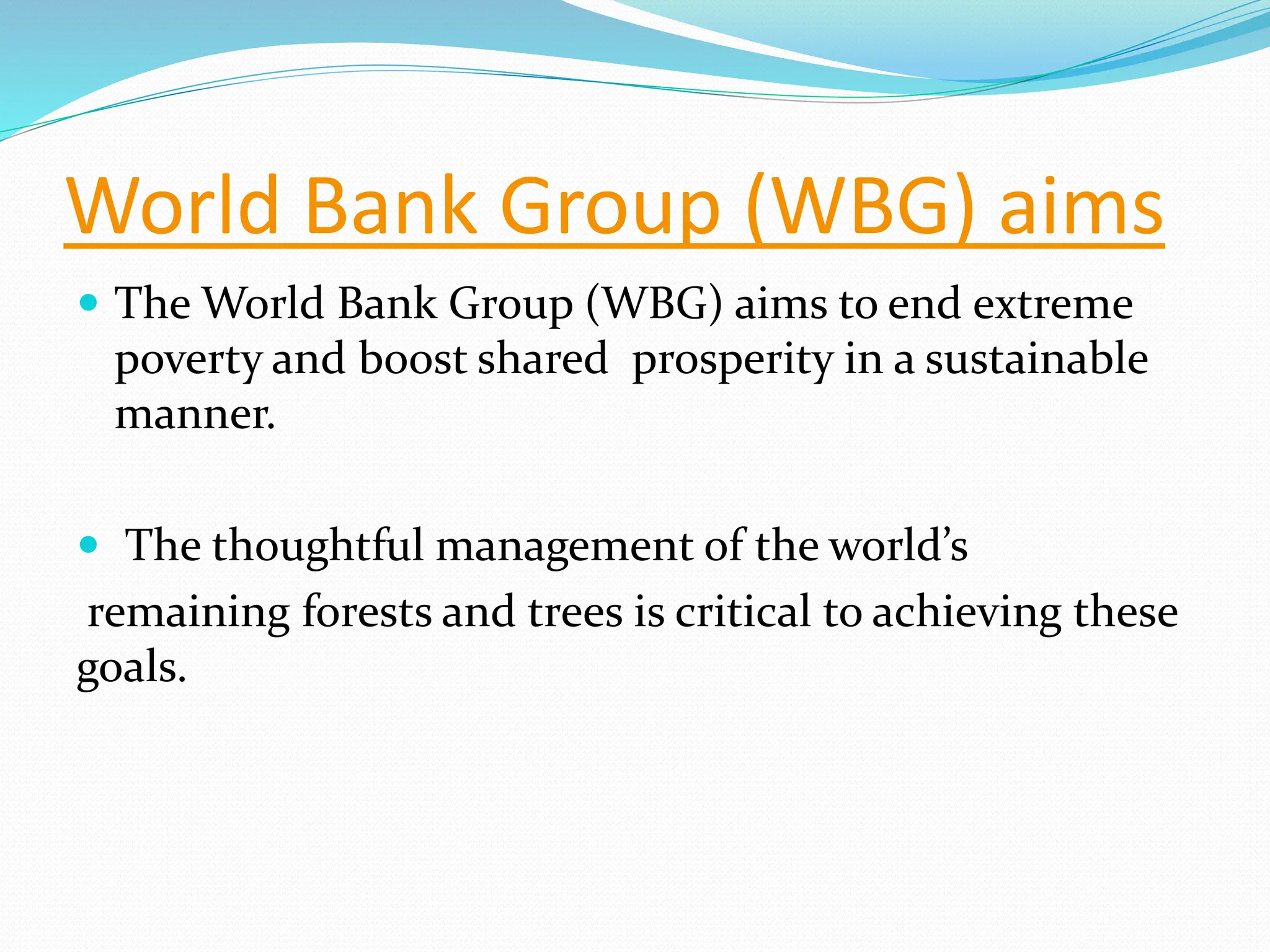 world bank Forest Action Plan | PPTX
