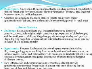 world bank Forest Action Plan | PPTX