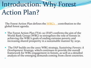 world bank Forest Action Plan | PPTX