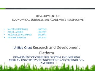 Presentation for feedback of project | PPT