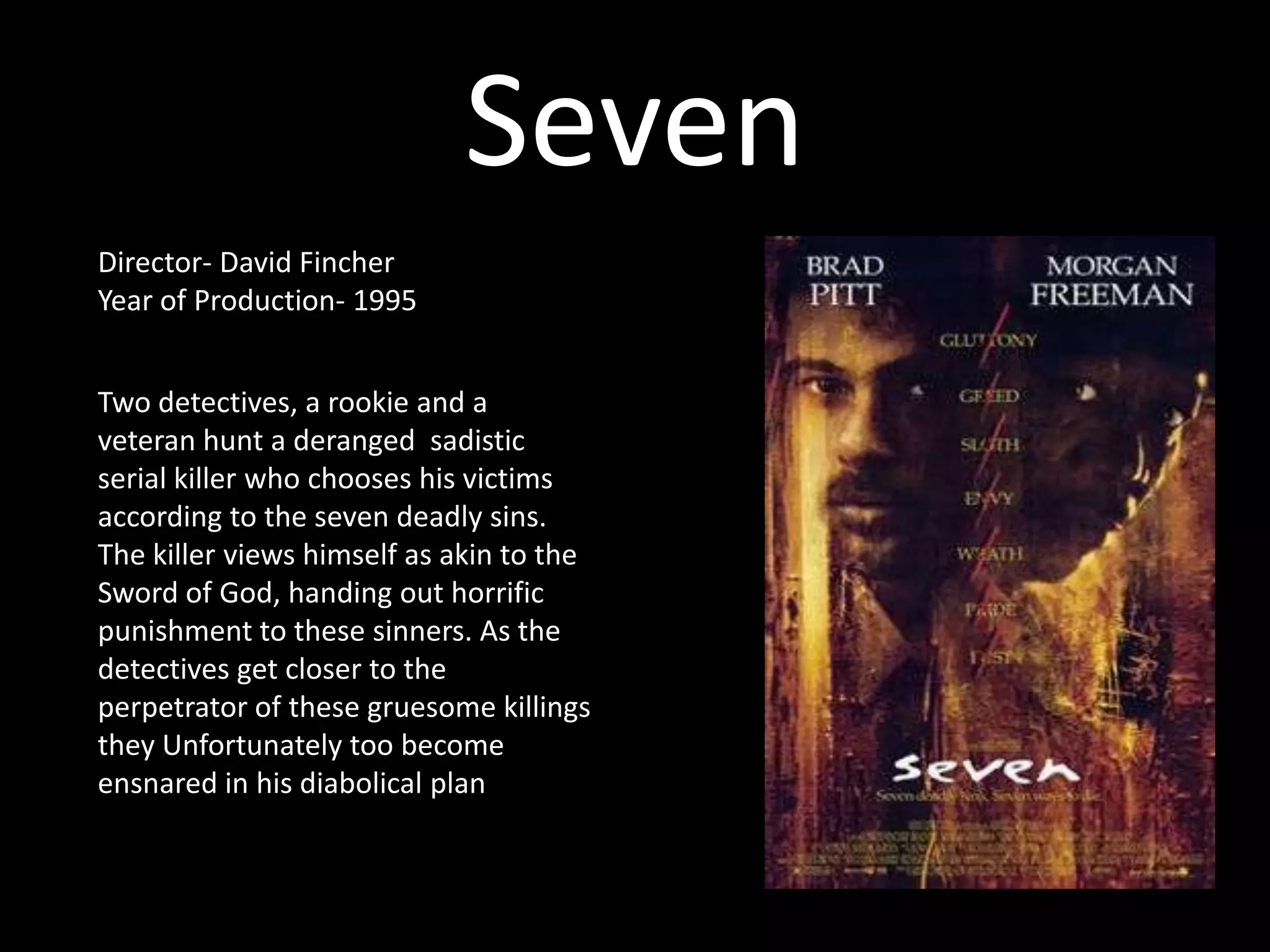 Presentation for film studies | PPT