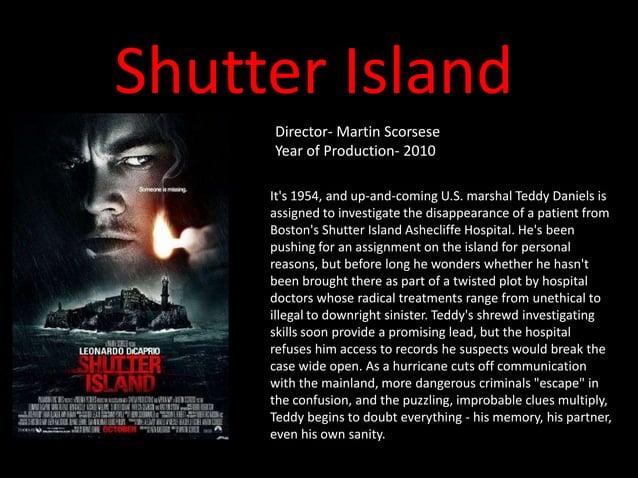 Presentation for film studies | PPT