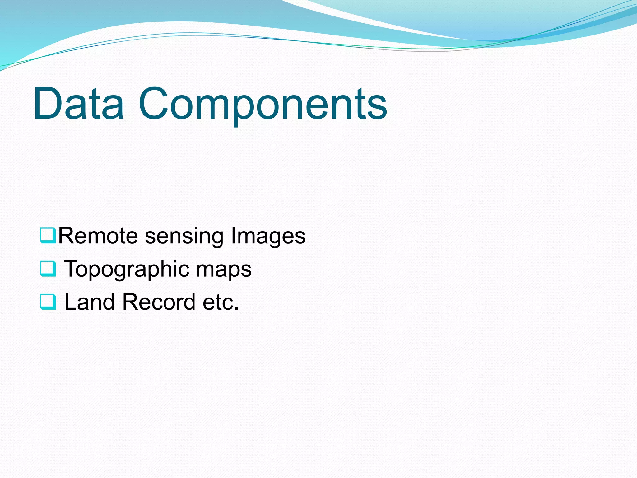 Geographical Information System (GIS) | PPTX