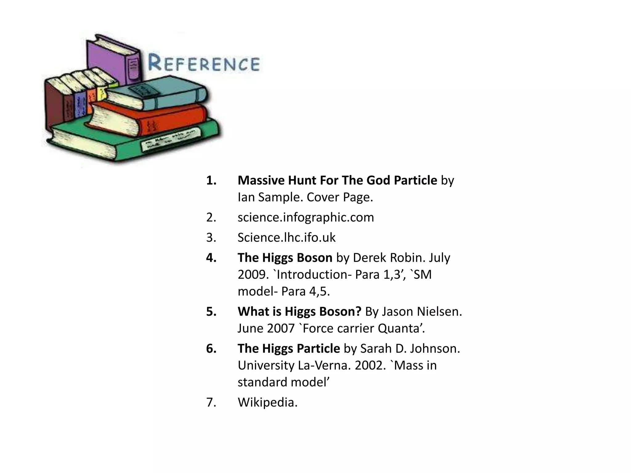 Presentation for higgs boson | PPTX