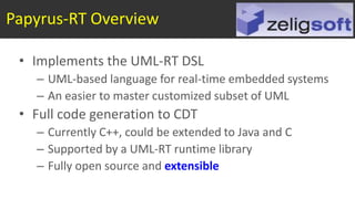 Papyrus for System Engineering - Papyrus for Real Time v1.0 | PPT