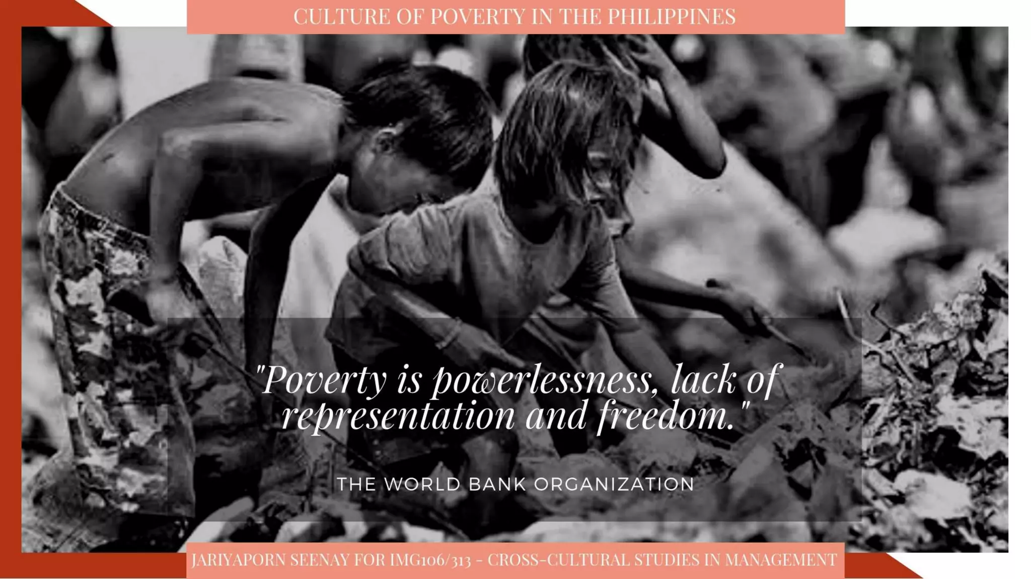 Culture of Poverty in the Philippines | PPTX