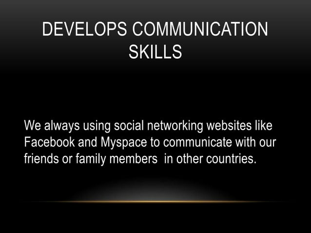 Social Network presentation | PPT