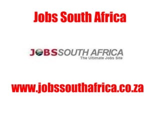 Jobs South Africa | ODP