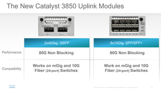 Future Proofing Your Network with the New Cisco Catalyst 3850 10G ...
