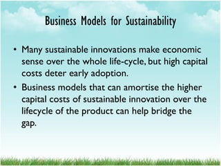 Business Models for Sustainability | PDF