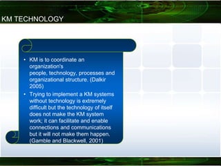 KM Technologies | PPTX