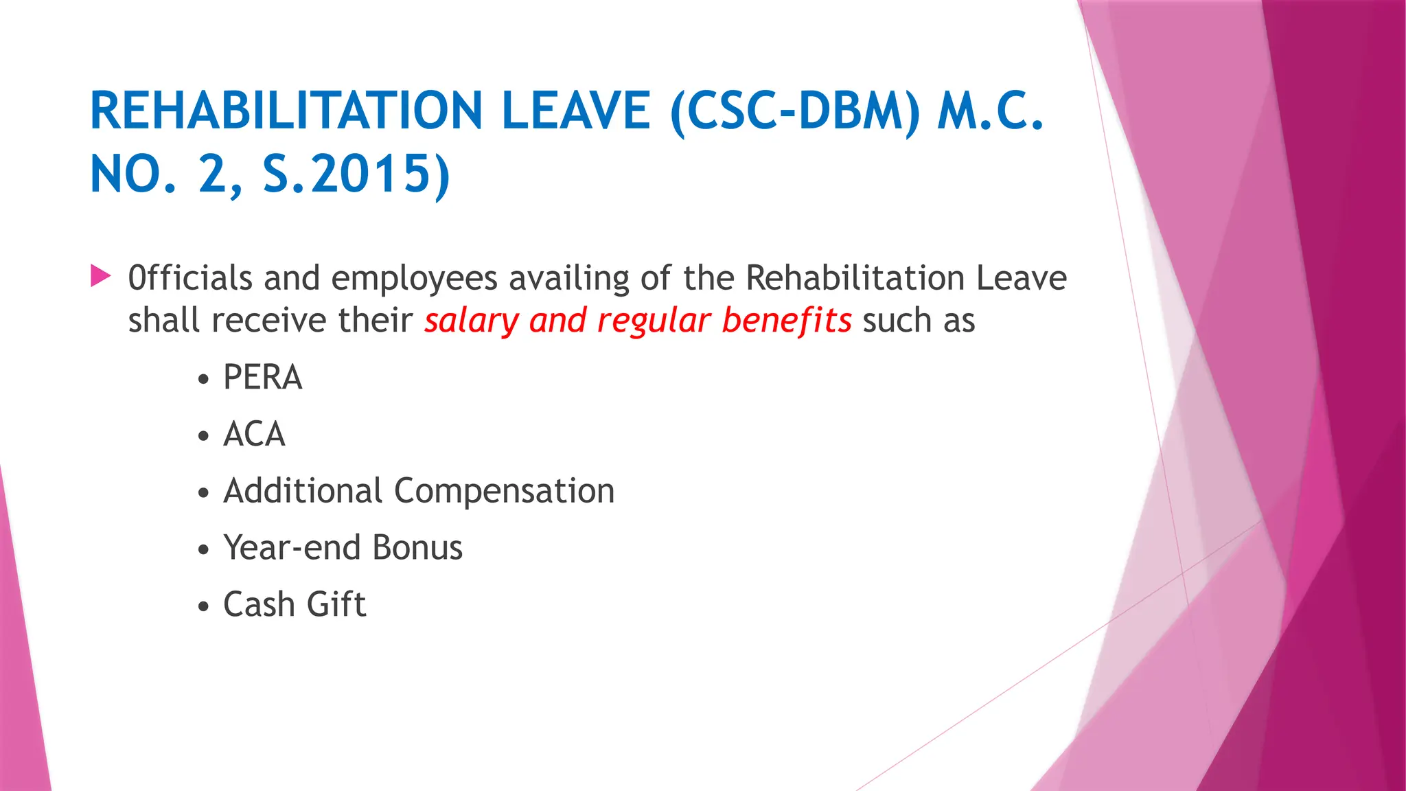 Leave Benefits for Government Employees in DepEd | PPTX