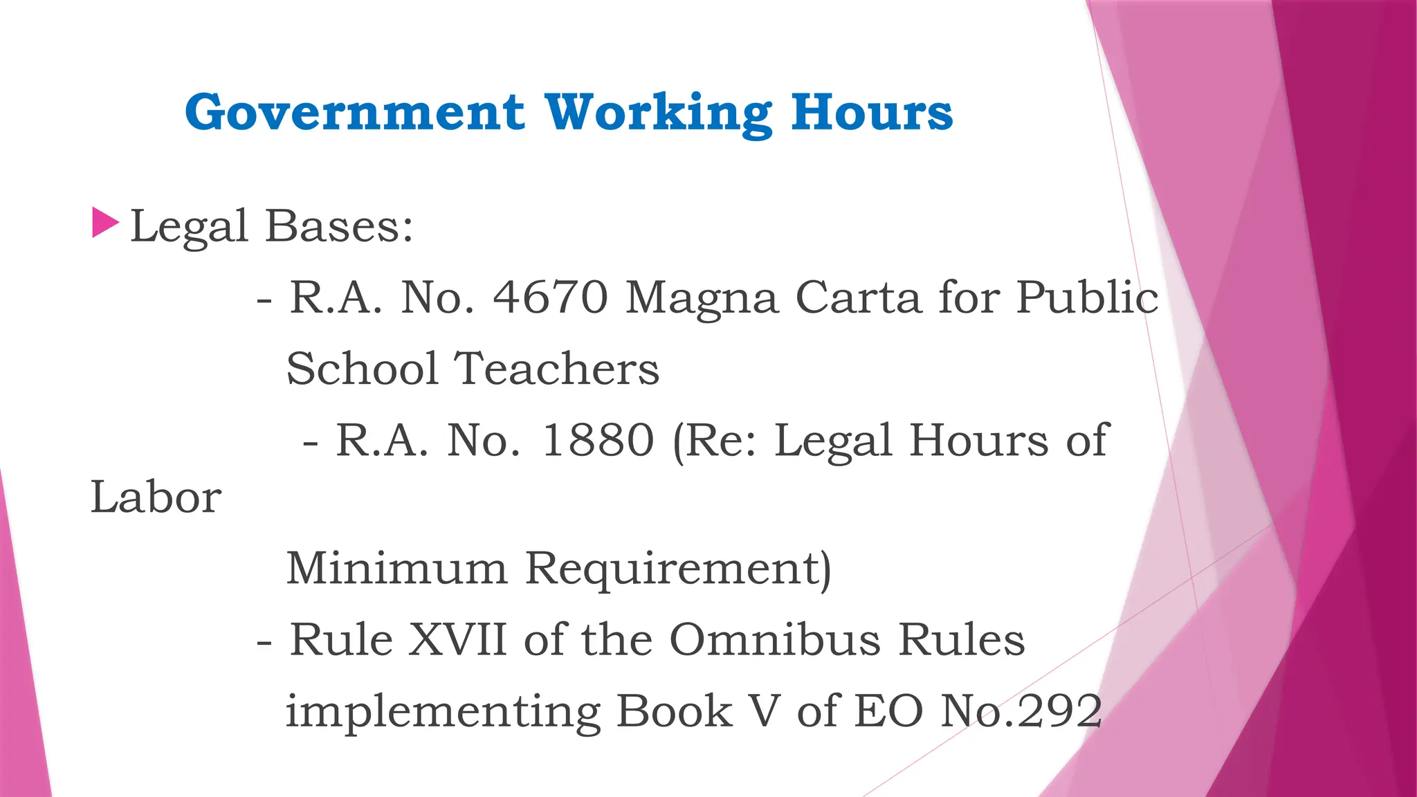 Leave Benefits for Government Employees in DepEd | PPTX
