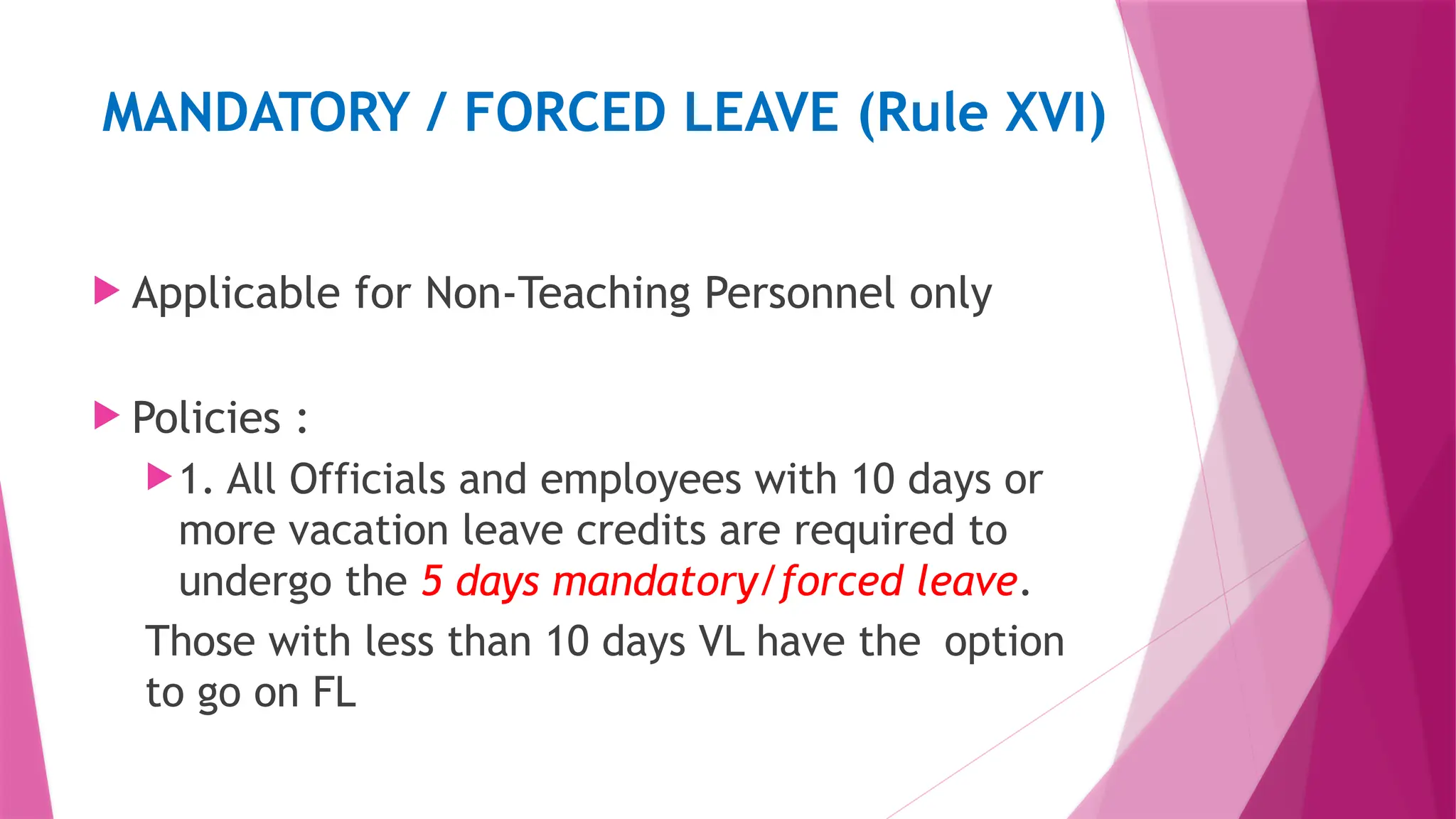 Leave Benefits for Government Employees in DepEd | PPTX