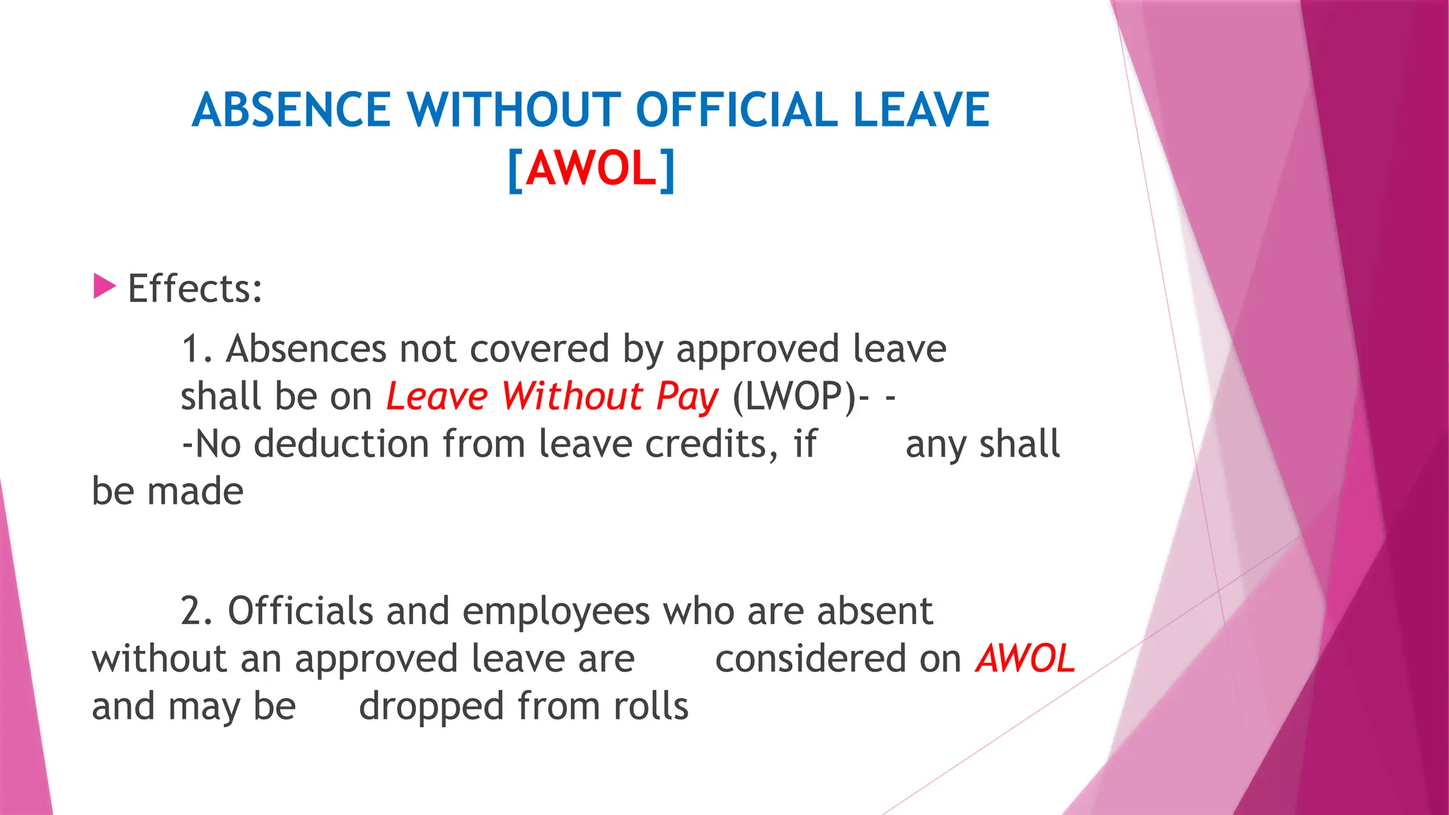 Leave Benefits for Government Employees in DepEd | PPTX