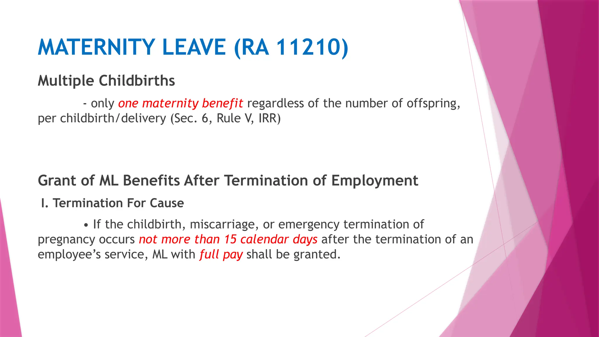 Leave Benefits for Government Employees in DepEd | PPTX