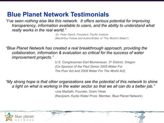 Blue Planet Network | PPT
