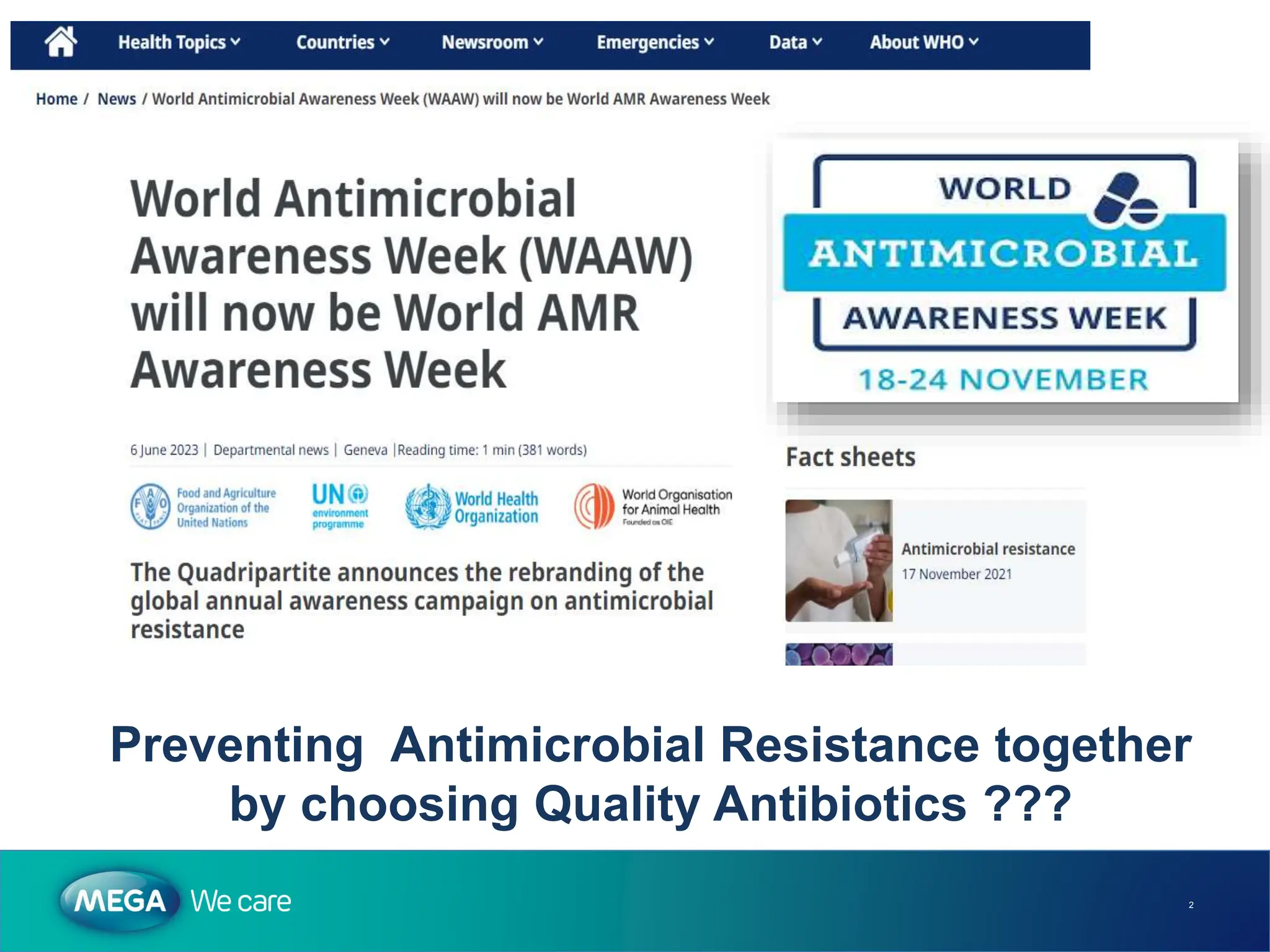 Presentation for Mandalar Hospital AMR Week 2023.pptx