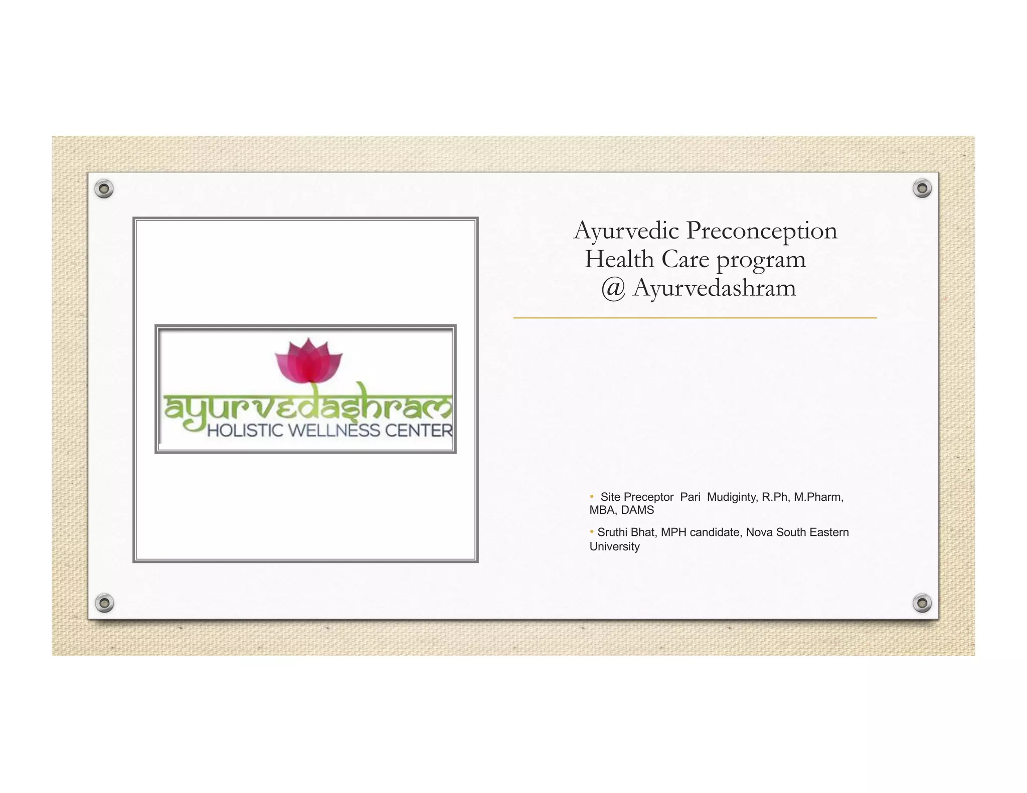 Importance of Preconception care | PDF