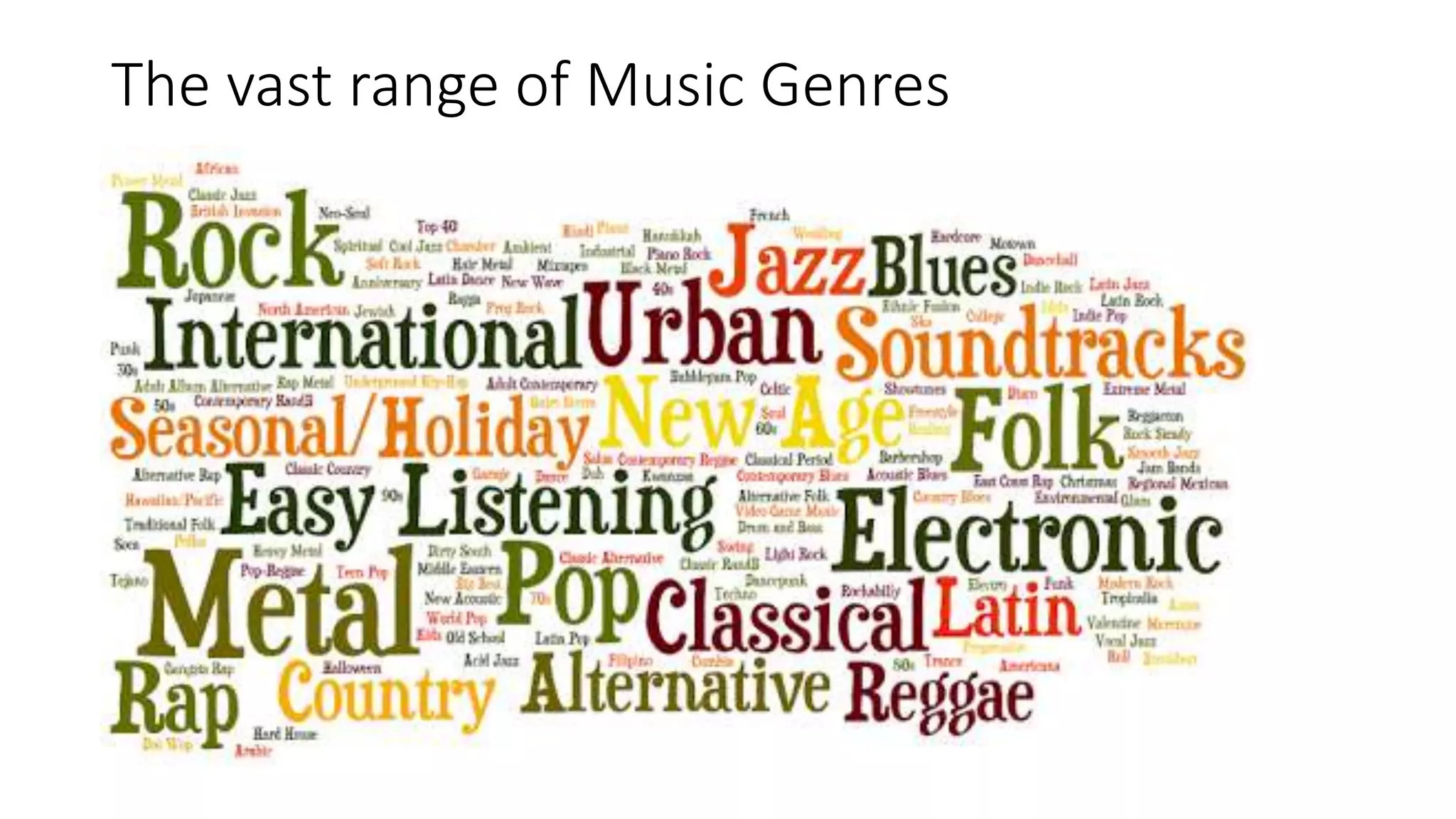 Presentation for Music Genres | PPTX