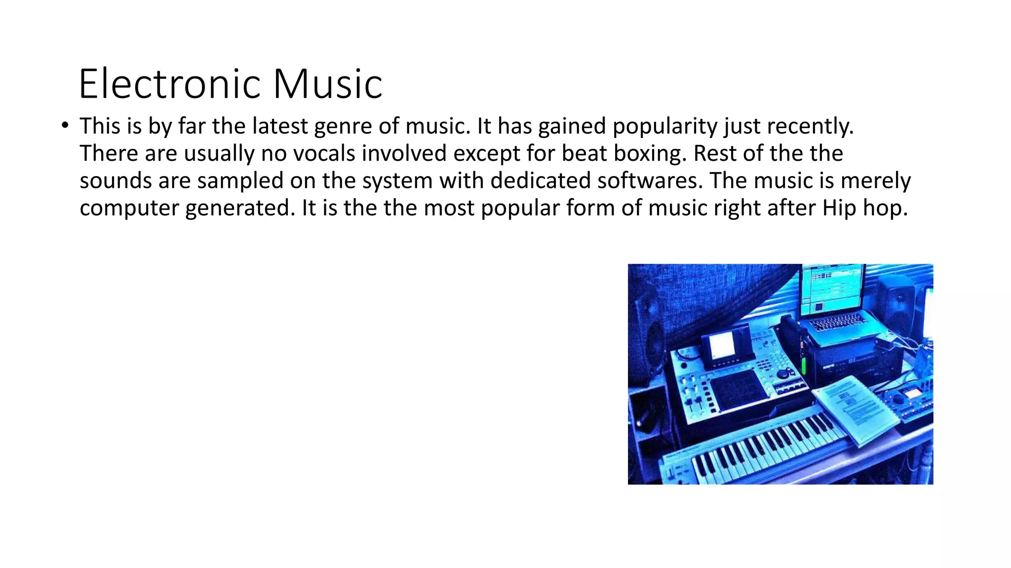 Presentation for Music Genres | PPTX