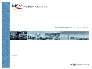 MSM Presentation | PPT
