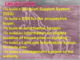 Real Estate Decision Support System based on GIS | PPTX