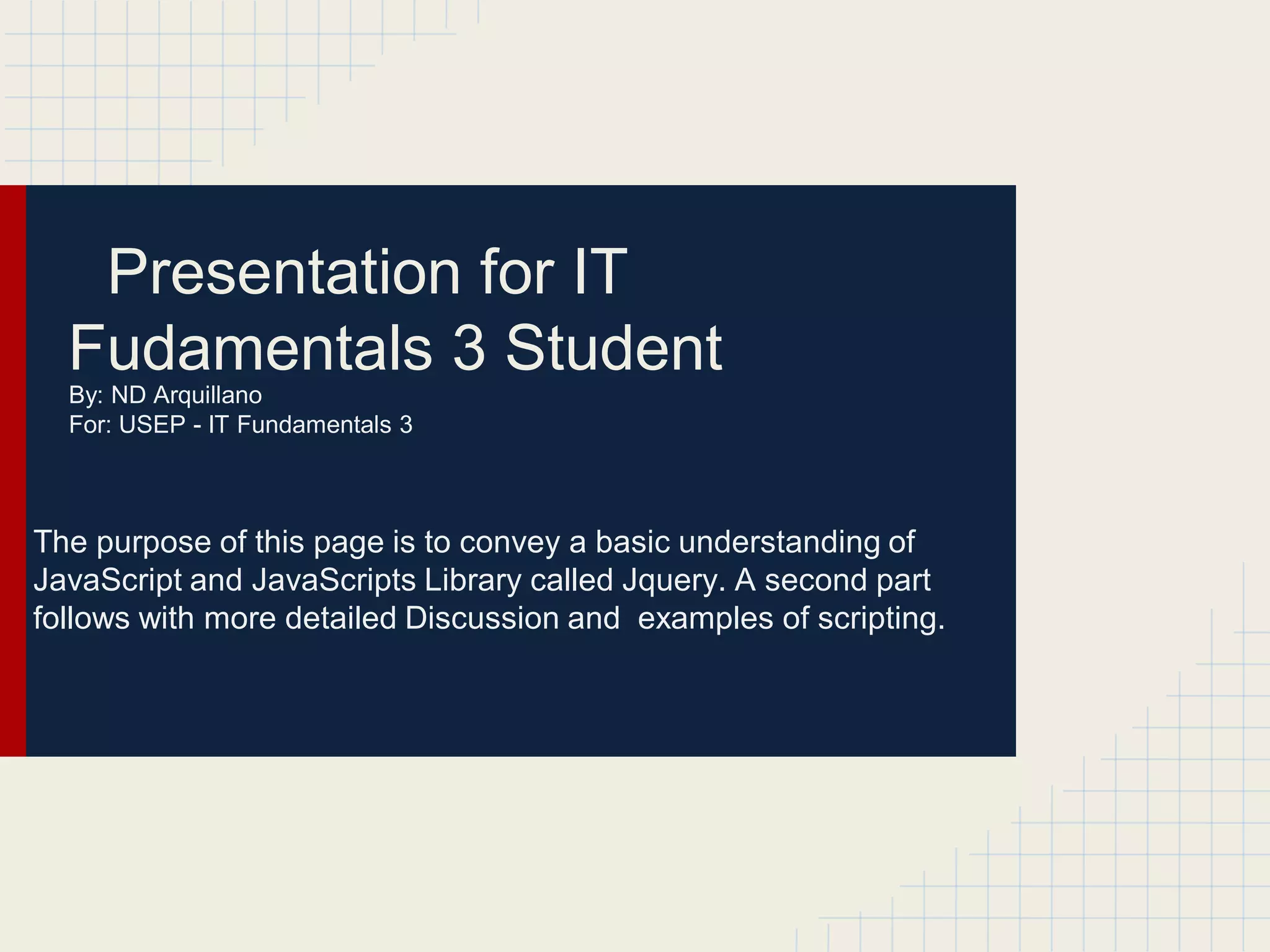 Presentation for my usep students | PDF