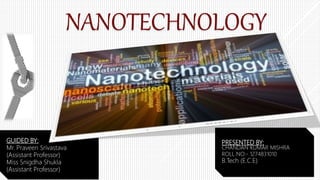 Presentation for nanotechnology | PPTX