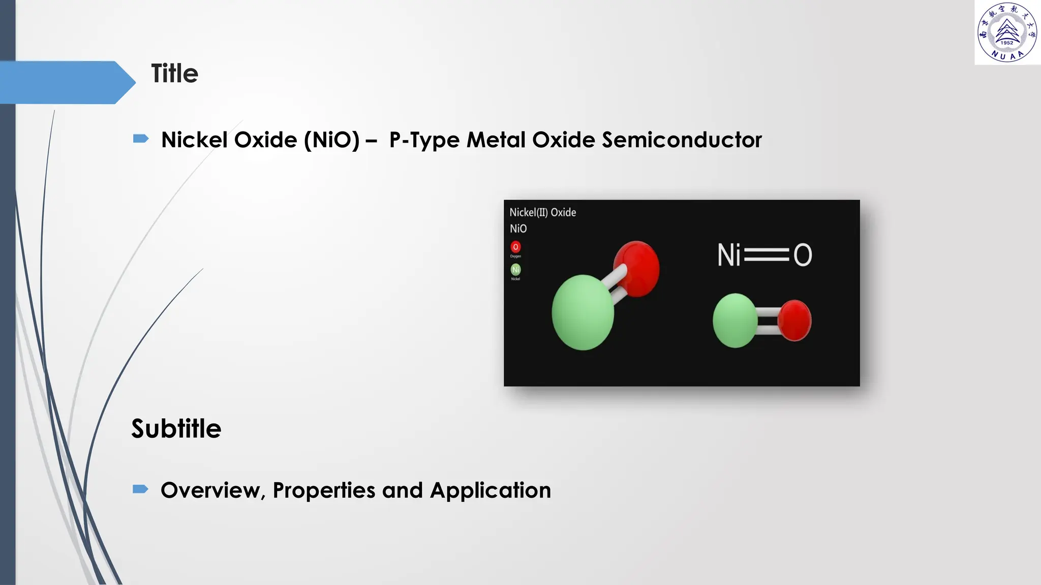 Presentation for nickel oxide for use a gas detector.pptx