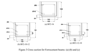 Flexure Behaviour of Ferrocement Strengthened RC beams | PPTX