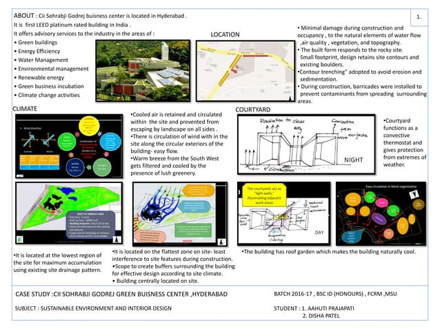 sustainable building case study | PPTX