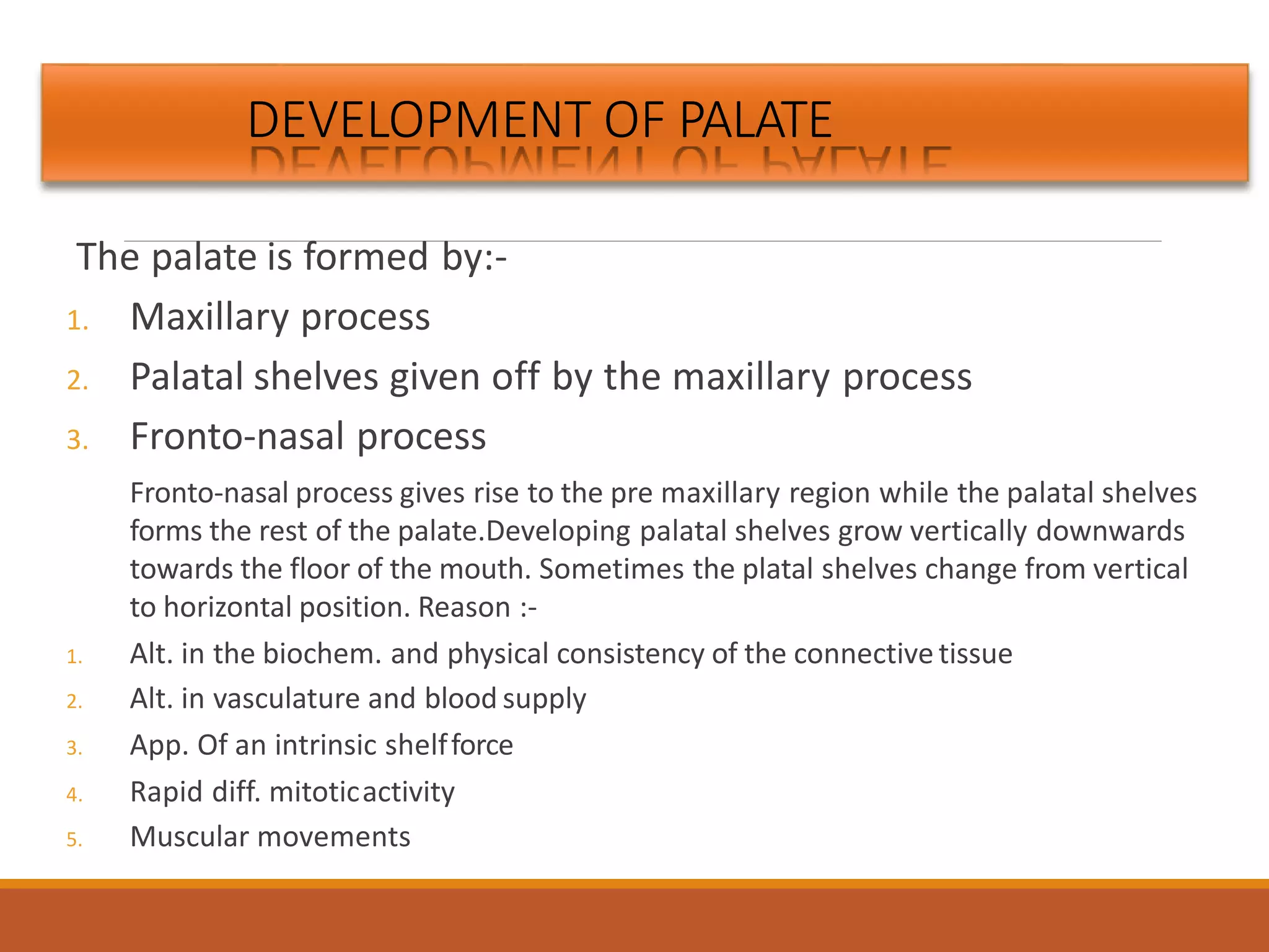 Growth and Development of Cranial and Facial structures.(Orthodontics ...