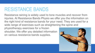 Resistance Bands Physio | PDF