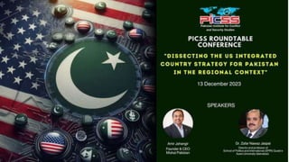 Dissecting the US Integrated Country Strategy for Pakistan in the ...