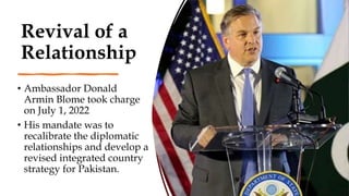 Dissecting the US Integrated Country Strategy for Pakistan in the ...