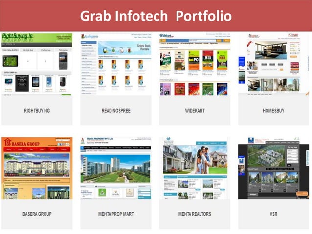 Grab Infotech Portfolio | PPTX