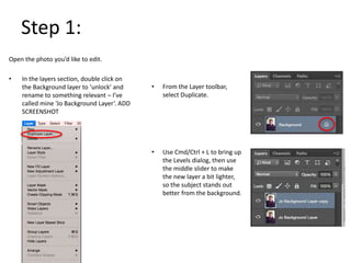 Presentation for posterising technique | PPT